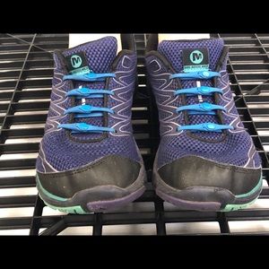 Merrell | Shoes | Merrell Liberty Womens Purple Hiking Trail Shoes ...